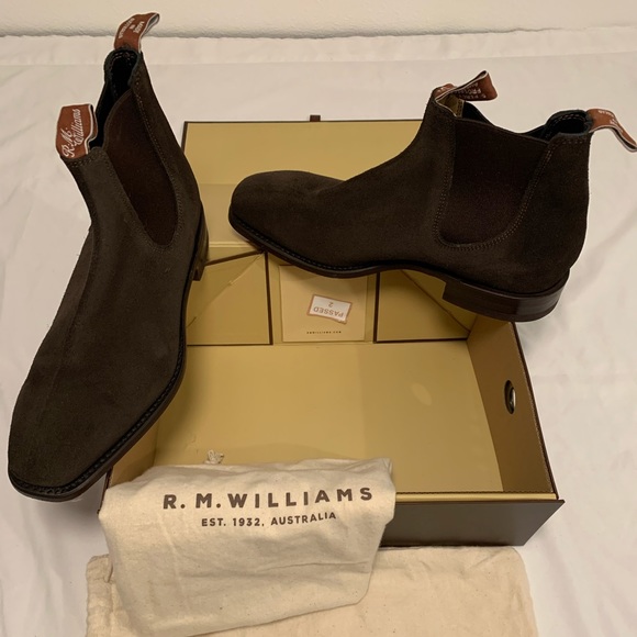 rm williams | Shoes | Rm Williams Suede Chelsea Boots | Poshmark